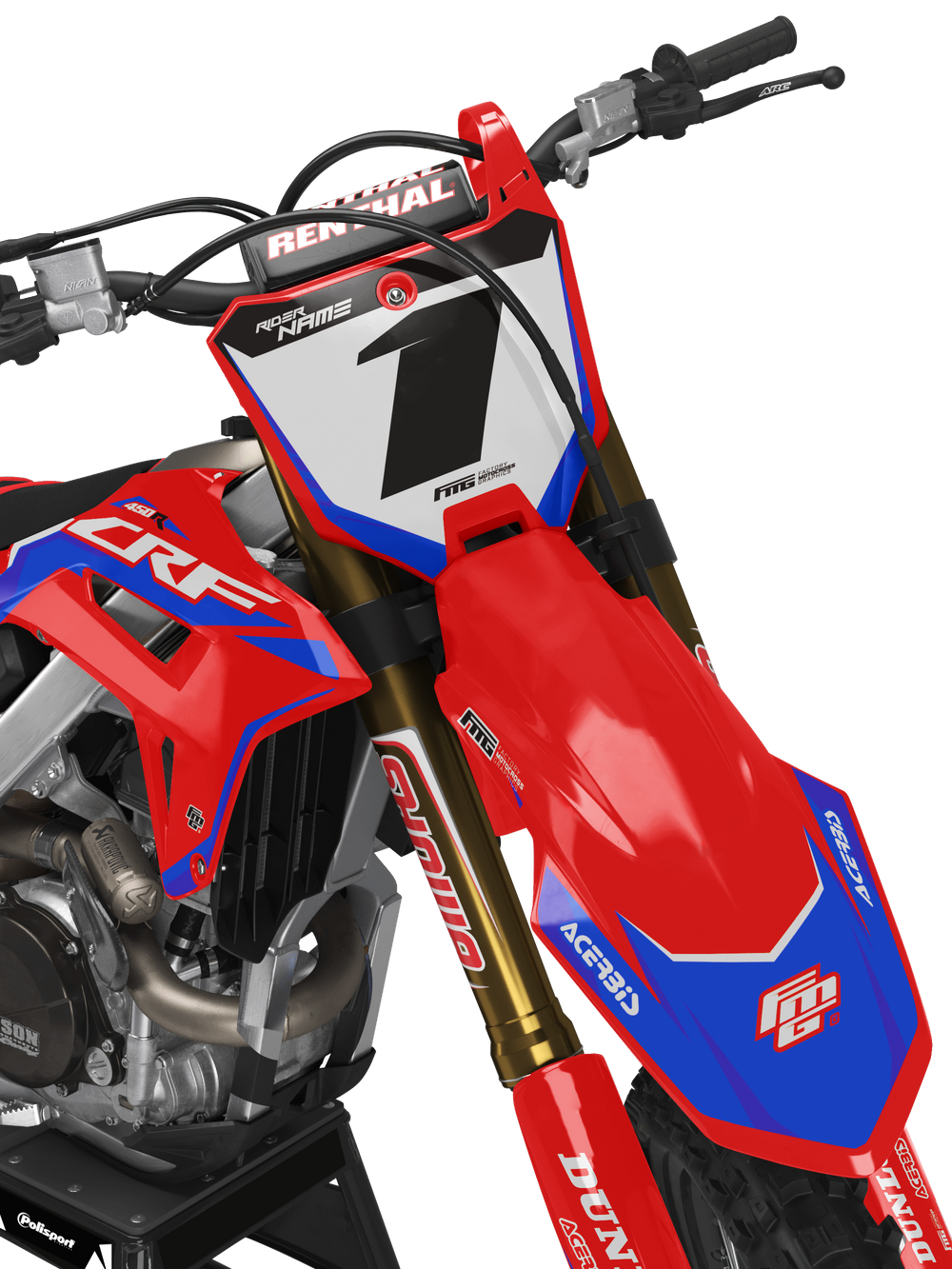 Honda Motocross Graphic Sticker Kits CRF250 CRF450 ...