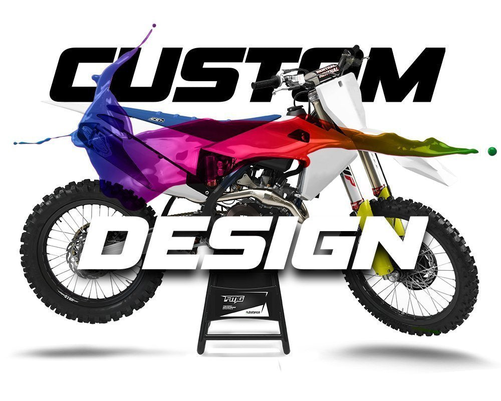 Fully Custom Motocross Enduro Graphics Kit - Customise Online ...
