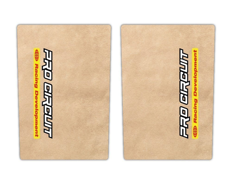 Clear Pro Circuit MX Enduro Upper Fork Graphic Stickers - Custom MX ...