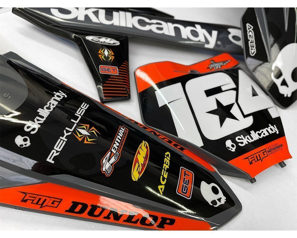 Fully Custom Motocross Enduro Graphics Kit - Customise Online ...
