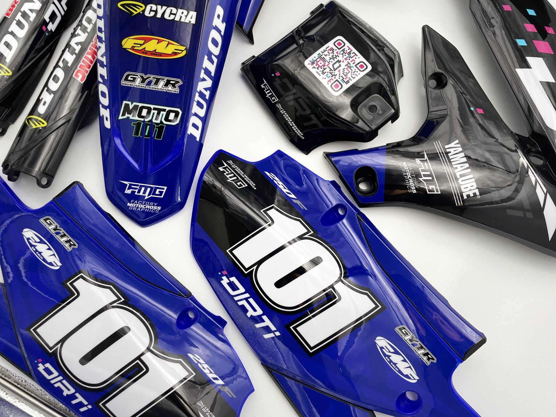 Fully Custom Motocross Enduro Graphics Kit - Customise Online ...