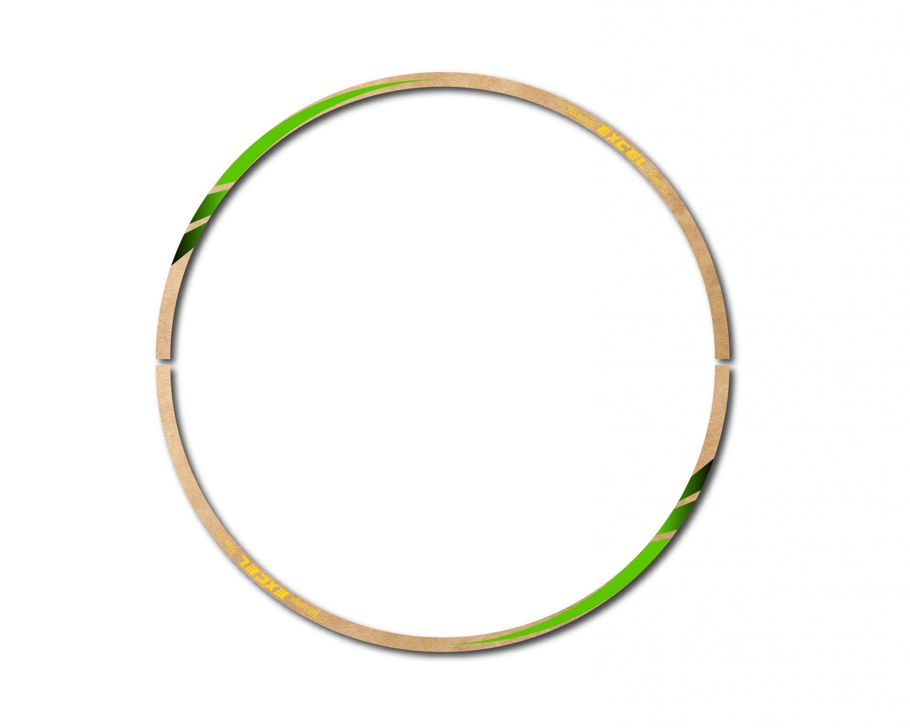 Clear Green Excel Rim Decals For Motocross Enduro Custom MX UK ...