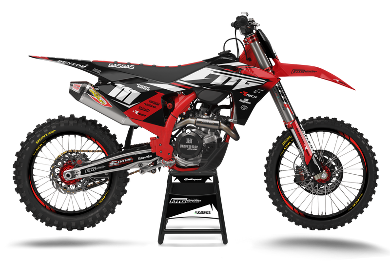 GAS GAS Graphics Kit For Motocross Enduro GAS GAS - Order Online ...