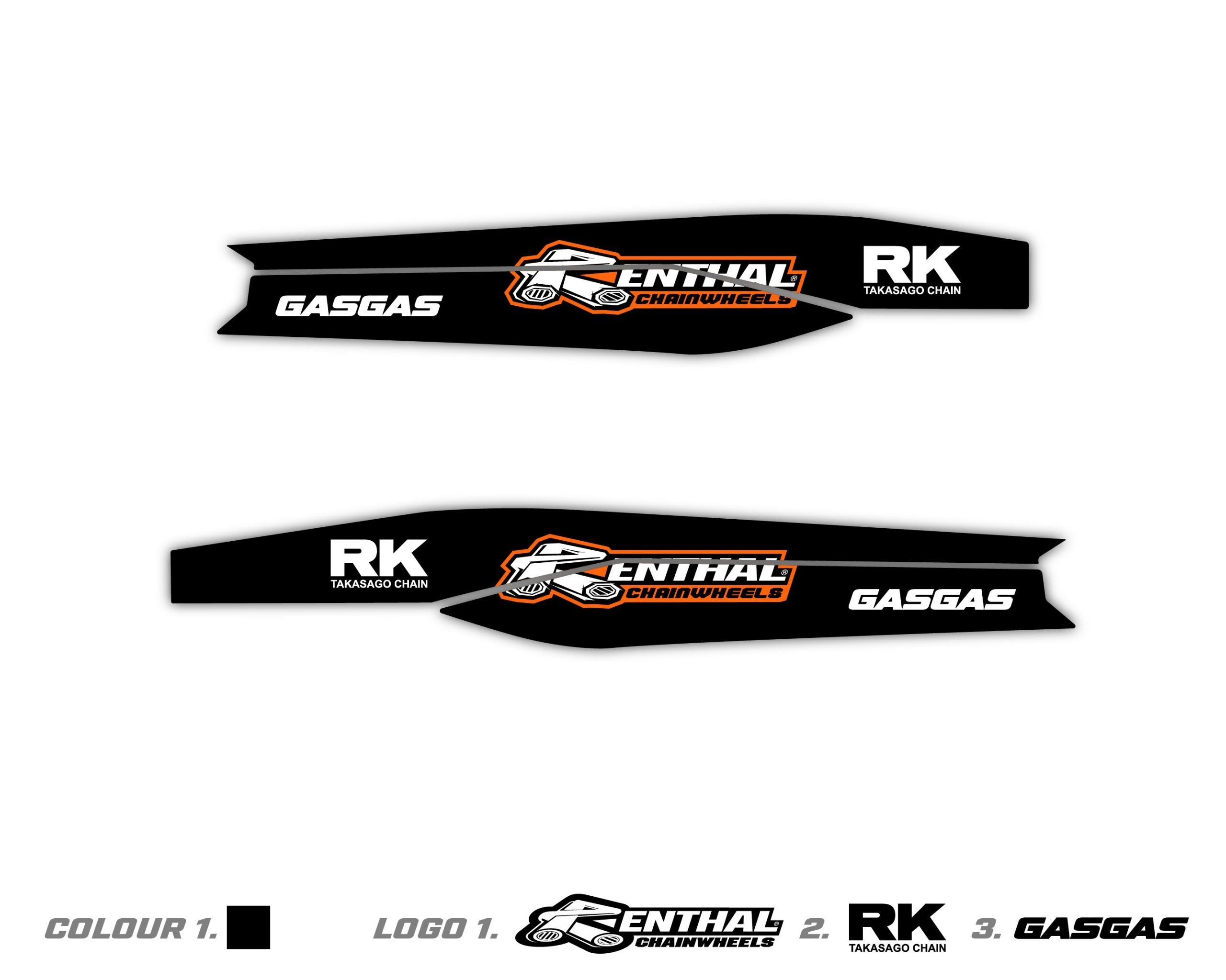 GAS GAS Custom Single Decals Available All Models Years ...