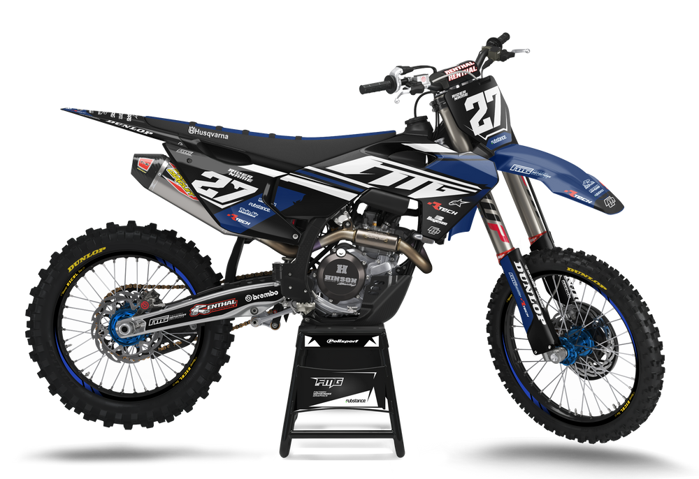 Husqvarna Hybrid Factory Graphics Kit - TC50 TC65 TC85 M ...