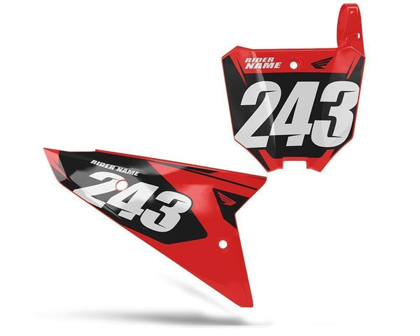 Honda Arcane Red Backgrounds - factorymotocrossgraphics