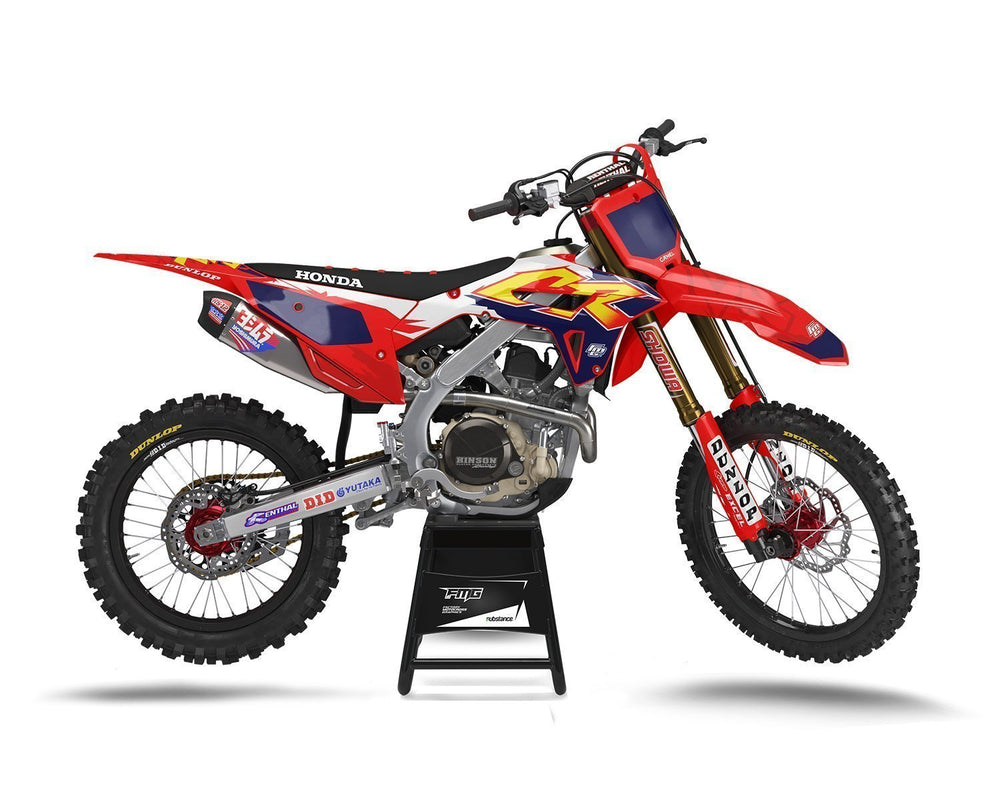 Honda Retro Graphic Decal Kits - Design Your Graphics MX UK ...