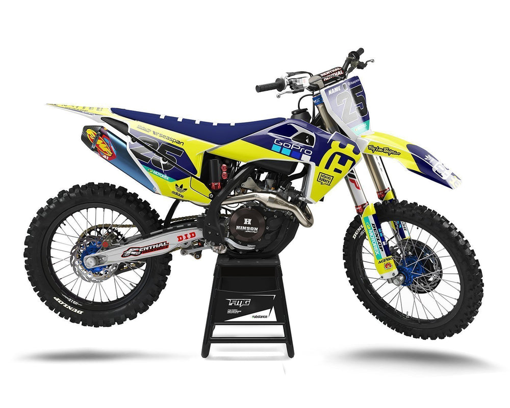 Husqvarna Factory Style Graphics Kit - Husqvarna FC FE TC TE ...