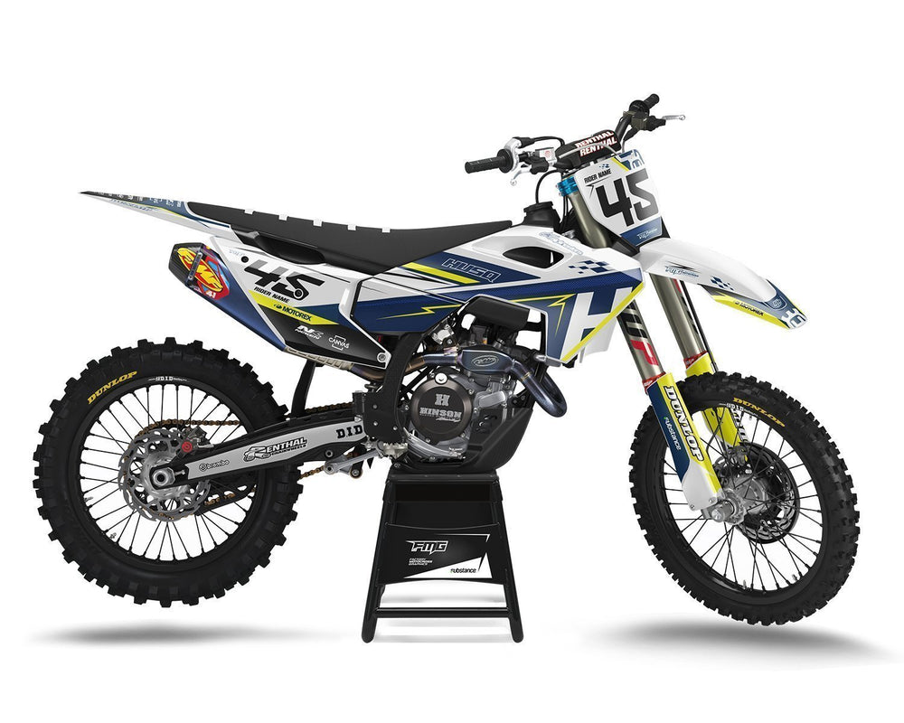 Husqvarna Motocross Enduro Graphic Decal Kits For All Models Years UK ...