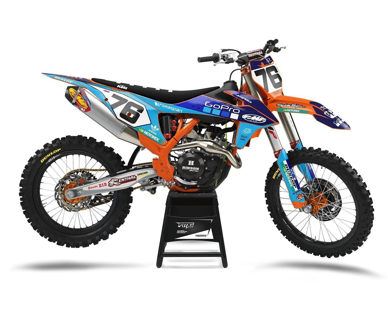 MX Graphics - Custom Motocross Bike Kit - All Models & Years