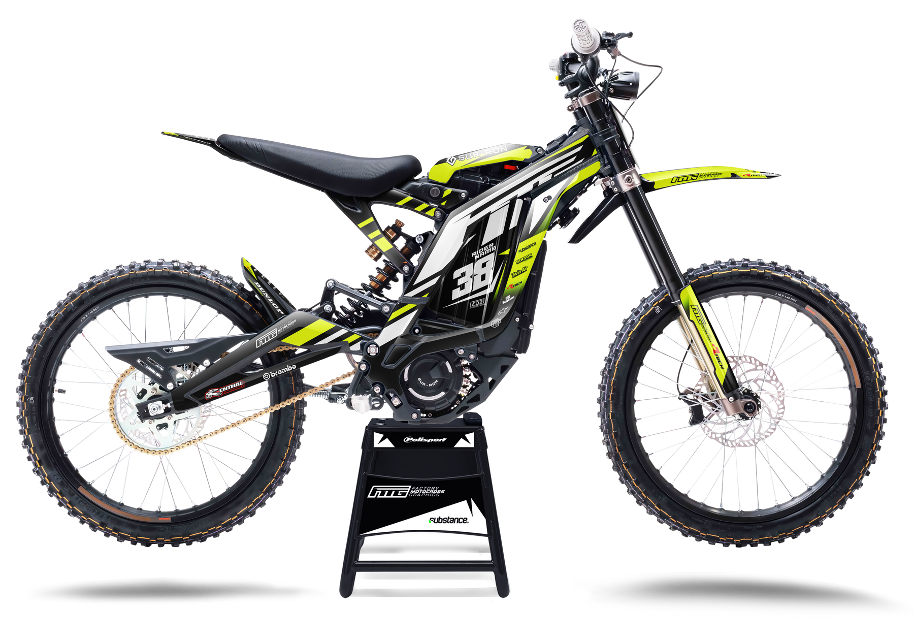 Custom Surron Graphics Kits | Electric Bike Decals ...
