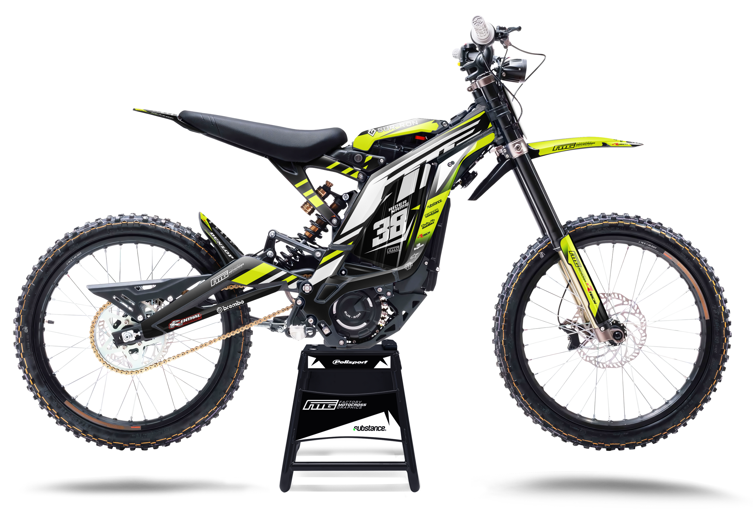 Custom Surron Graphics Kits | Electric Bike Decals ...