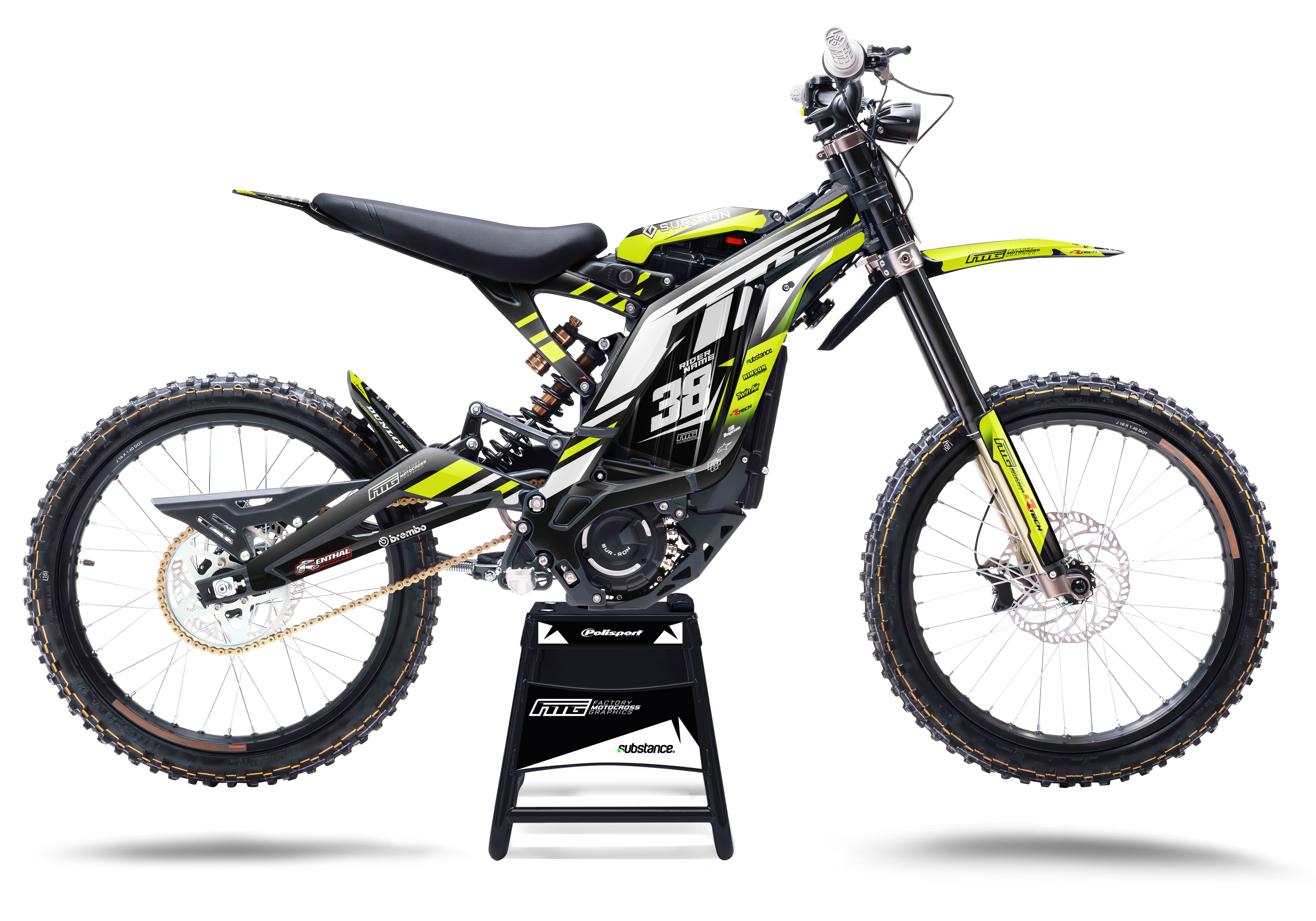 Custom Surron Graphics Kits | Electric Bike Decals ...