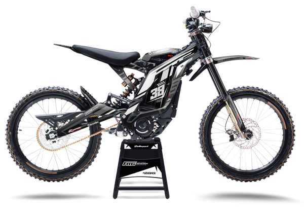 Surron Sur Ron Carbon Style Effect Custom Sticker Kit UK ...
