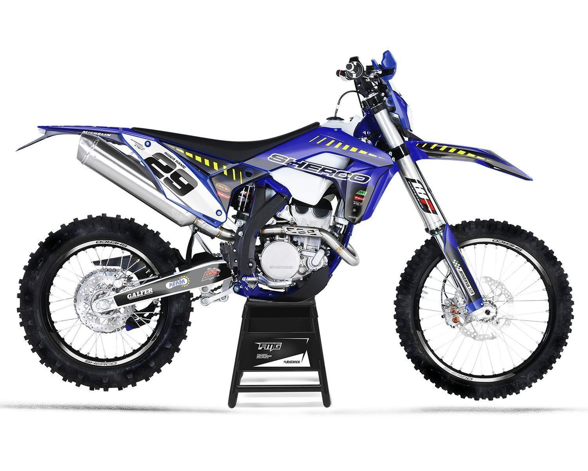 Custom Factory Style Sherco Enduro Off Road MX Graphic Sticker ...