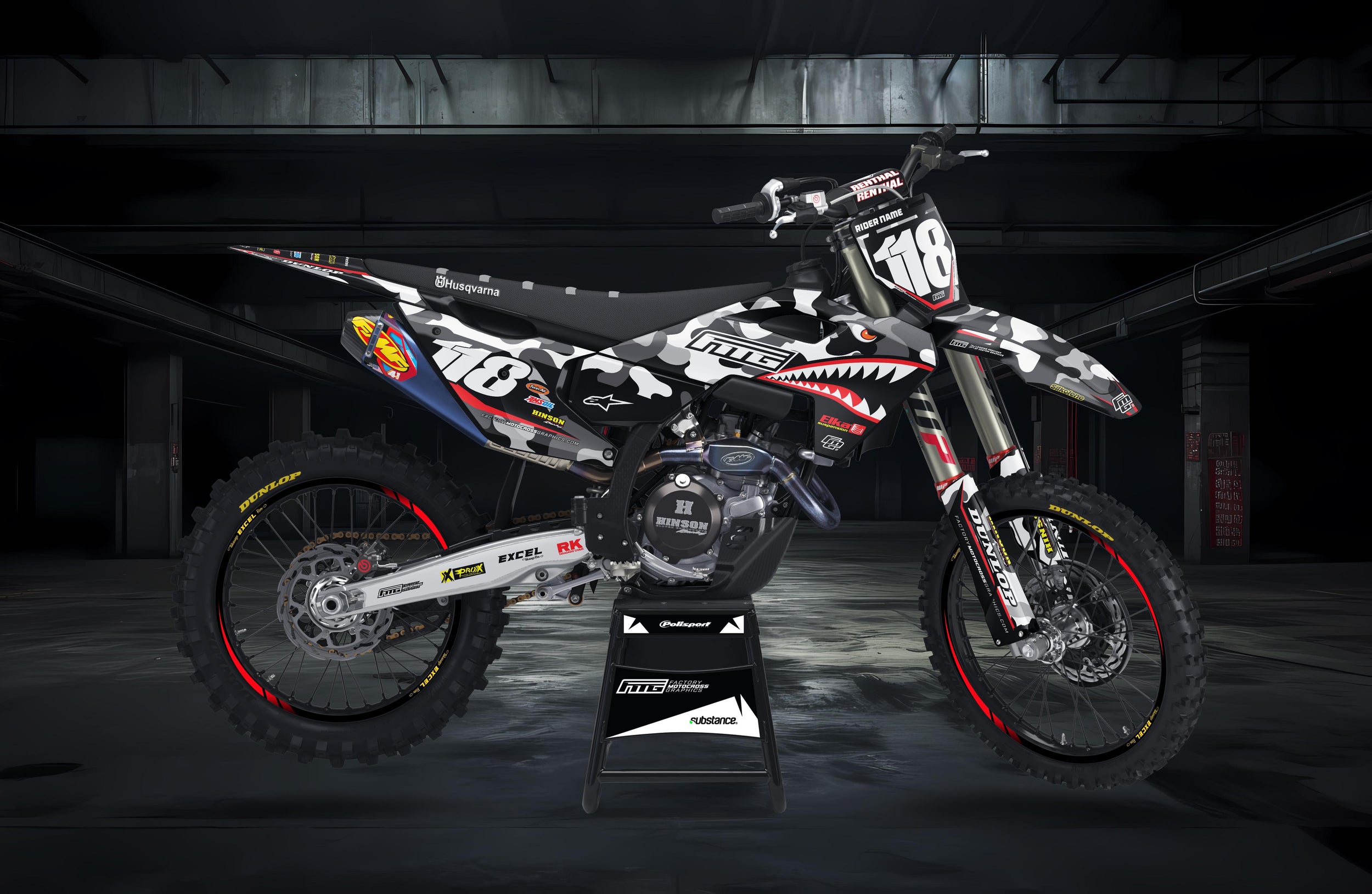 MX Graphics - Custom Motocross Bike Kit - All Models & Years