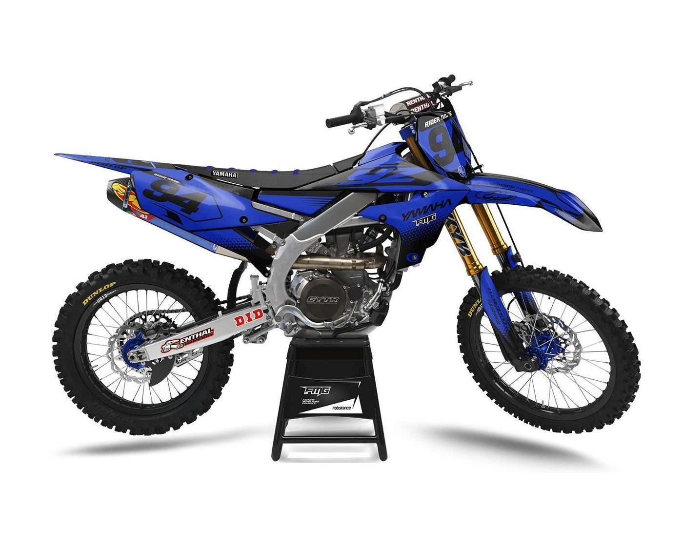 Yamaha Graphics Available For YZ YZF WRF - FactoryMX ...