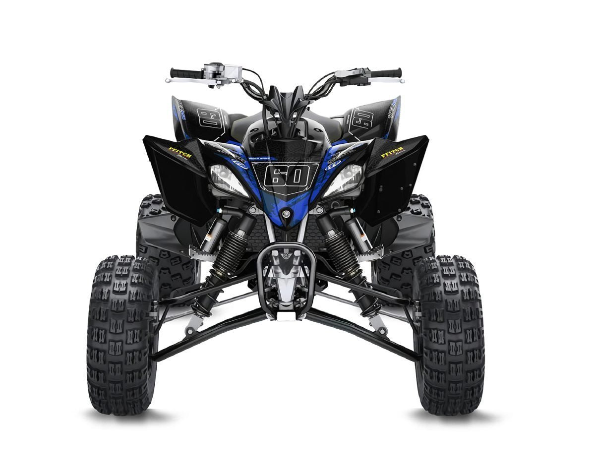 Custom Yamaha YFZ Raptor Banshee Quad ATV Graphics Kit ...