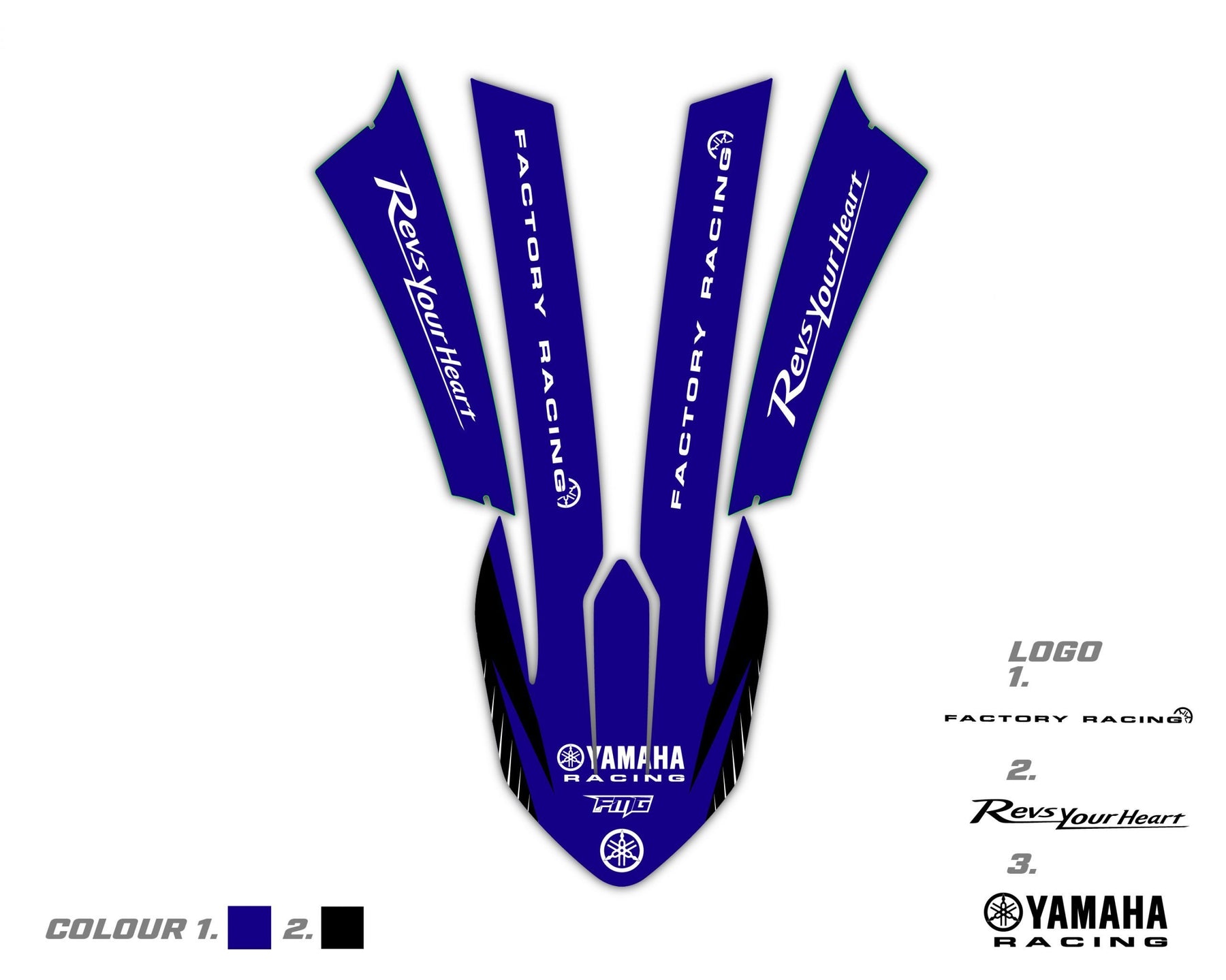 Yamaha Individual Graphics - For All Models/Years ...